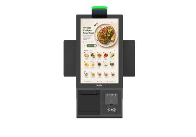 China Space Saving Countertop POS Terminal WIN Linux Integrated Payment & Scanning Solution for sale