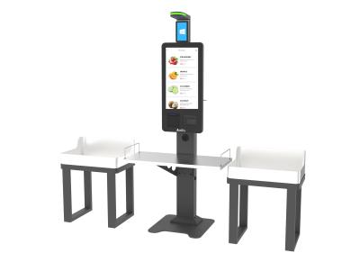 China AK81 Self Service Terminal Kiosk N95 Processor For Small Business Retail for sale
