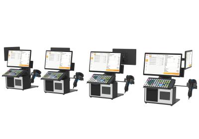 China Dual Screen POS Module Intel i5-1235U Heavy Workloads Expandable Terminal Support for sale
