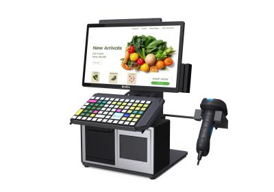 China Modular Dual Screen Windows POS Terminal ACR-S26 15.6-Inch Touch Configuration for sale