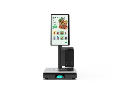 China Android POS Peripherals RK3576 Octa-Core Chip AI Camera POS Integrated Weighing Scale for sale