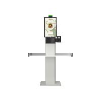 China AI Camera Self Service Terminal Kiosk Intel Core i5-1235U Support 80mm Thermal Printer for sale