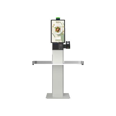 China AI Camera Self Service Terminal Kiosk Intel Core i5-1235U Support 80mm Thermal Printer for sale