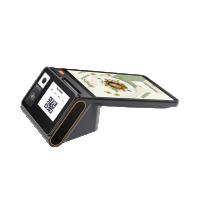 China Handheld Portable POS Terminal Dual SIM 4G With 3000mAh Battery QR Scanner for sale