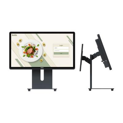 China Durable Aluminum Alloy Slim POS Fanless Design IP Rated Protection Retail POS Machine for sale