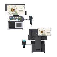 China ACR-S26 Sleek Aluminum Retail Slim POS Module Minimalist Hidden Cable Design for sale