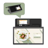 China Compact 11.6 Inch Dual Screen POS Machine Built In Thermal Printer For Small Business for sale