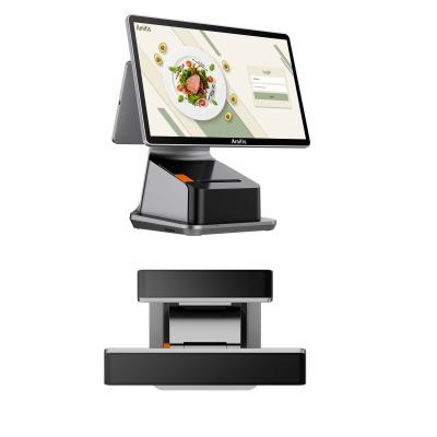 China Android 14 Retail Dual Screen POS System With Under Display NFC for sale