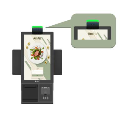 China AK80 AI Powered Self Checkout Solutions SaaS Integration Edge Computing Kiosk for sale