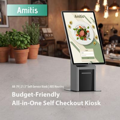 China Cost Effective Self Ordering Kiosk with 21.5