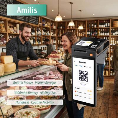 China AMP 12 Handheld POS Terminal with 8