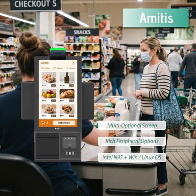 China AK-80 Self-Checkout Kiosk with 15.6