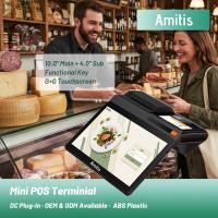 China DC Powered Android POS Terminal with Built-in 80mm Printer and 10-inch Touch Display for Deli Order Building for sale