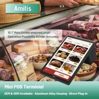 China Portable POS Terminal with Built-in 58mm Printer and 10.1