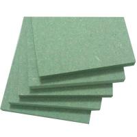 China Green MDF Hdhmr Board with E0 Formaldehyde Emission Standards and Waterproof Features for sale