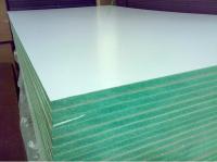 China Green MDF Hdhmr Board with E0 Formaldehyde Emission Standards and Waterproof Features for sale