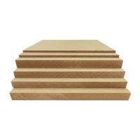 China 1220*2440mm 18mm 3mm 12mm Plain MDF Board with Melamine Colors and Wood Fiber for sale