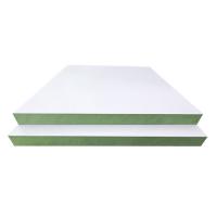 China Wall-Mounted Waterproof Green Mdf 4mm 6mm Bathroom Vanity with D Painting Mirror Cabinet for sale