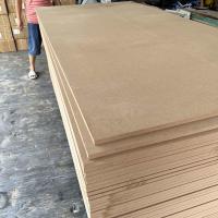 China Plain Mdf Raw Laminated Melamine Mdf Board 18mm Wood Craft Mdf 3mm 15mm 18mm for Indoor for sale