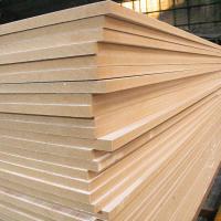 China 3mm 18mm Hard Boards Melamine Paper Faced MDF 1220x2440mm 2100x2800mm Plain for sale