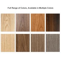 China Flexible Wood Grain Melamine Paper Faced MDF Board in White and Black for Consult for sale