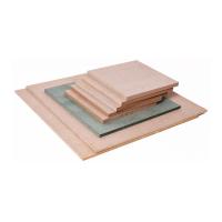China Kitchen Mdf Melamina Blanca 9Mm Recubierto Tablero Mdf De Melamina Grado E1 Density 680-830KG/M3 for sale