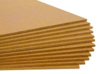 China Indoor Decoration 18mm 4*8fts Medium Density Fibre Board Laminated MDF Board for Furniture for sale