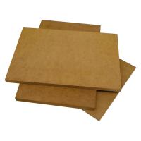 China 10mm 4x8 Plain MDF Board Professional with E0 Formaldehyde Emission Standards for sale