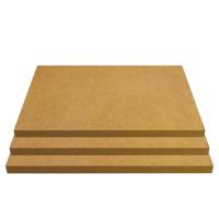 China 10mm 4x8 Plain MDF Board Professional with E0 Formaldehyde Emission Standards for sale