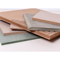 China Indoor 2-25mm Customized Size Plain MDF Board with Poplar Hardwood Core for sale