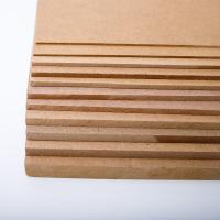 China Wood Fiber 2.5mm 3mm 6mm 18mm One White 15mm MDF Melamine Board 18mm for Furniture for sale