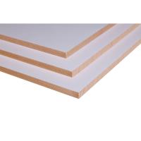China Customized 18mm 4x8 Mdf With Melamine Film Sheet For Furniture And Kitchen Cabinet for sale