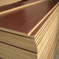 China Customized 18mm 4x8 Mdf With Melamine Film Sheet For Furniture And Kitchen Cabinet for sale