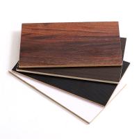 China Water-proof White Wood Grain Color Melamine Laminated MDF Board for Furniture for sale