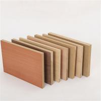 China Water-proof White Wood Grain Color Melamine Laminated MDF Board for Furniture for sale