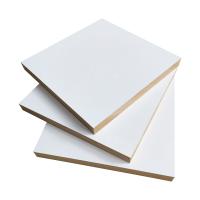 China Medium Density Fibre Board 16mm Glossy White/wood Grain Melamine Mdf for Furniture Making for sale