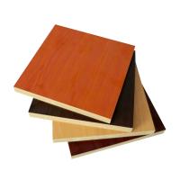 China Hard Boards Mdf 15mm White Wood Grain Color Melamine Mdf With Density 680-830KG/M3 for sale