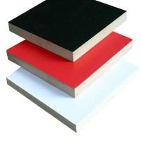 China Melamine Mdf Board 18mm White Wood Grain Color for Medium Density Fibre Board Supply for sale
