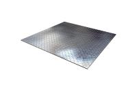 China Stainless Steel Checkered Plate 2B Finish 0.3-200mm Thickness Anti-Slip Sheet for sale