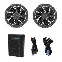 China 12V Cooling Fan Kit for Air Conditioned Vests with 6700mAh Battery and 2000-Hour Lifespan for sale