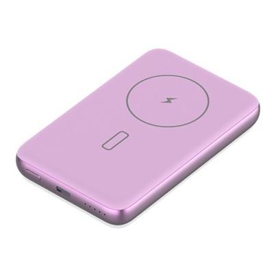 China 5000mAh Magnetic Wireless Power Bank with 15W Wireless & 20W PD Fast Charging | Ultra Slim 9.6mm Aluminum Body for sale