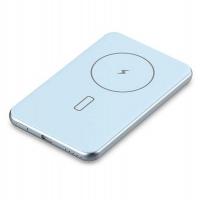 China 5000mAh Magnetic Wireless Power Bank with 15W Wireless & 20W PD Fast Charging | Ultra Slim 9.6mm Aluminum Body for sale