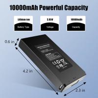 China 10000mAh 3.85V Rechargeable Lithium Battery Pack for GardePro E6P E8P X60P Trail Cameras for sale