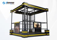 China Combat 9D Virtual Reality Simulator Shooting Game Scene Remapping Technology Vibrating Floor for sale