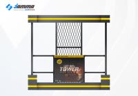 China Combat 9D Virtual Reality Simulator Shooting Game Scene Remapping Technology Vibrating Floor for sale