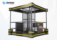China Combat 9D Virtual Reality Simulator Shooting Game Scene Remapping Technology Vibrating Floor for sale