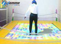 China Playground Interactive Floor Projection Games Trampoline 2.1 X 2.1M Easy Installation for sale