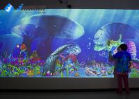 China Magic Painting Wall Interactive Games Projector , Scanner Interactive Gaming Systems for sale