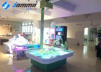 China Sandbox Interactive Projector Games Sand Table For Children Simulation Scene Model for sale