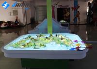 China Sandbox Interactive Projector Games Sand Table For Children Simulation Scene Model for sale